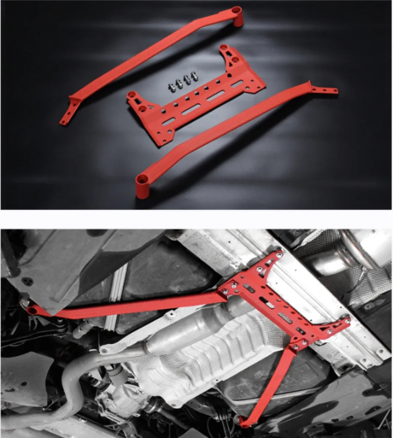 BMW M340I G20 Subframe Brace – Rear Mide – Enhanced Modifications